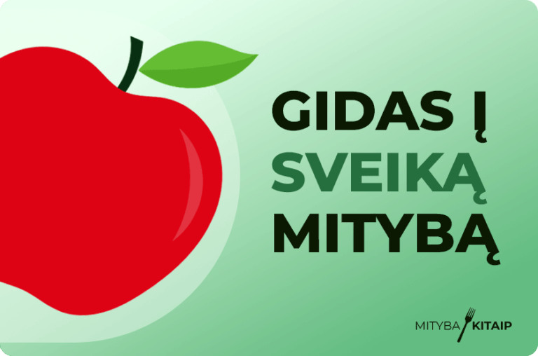 Sveika mityba: 8 pagrindiniai principai - Mityba kitaip